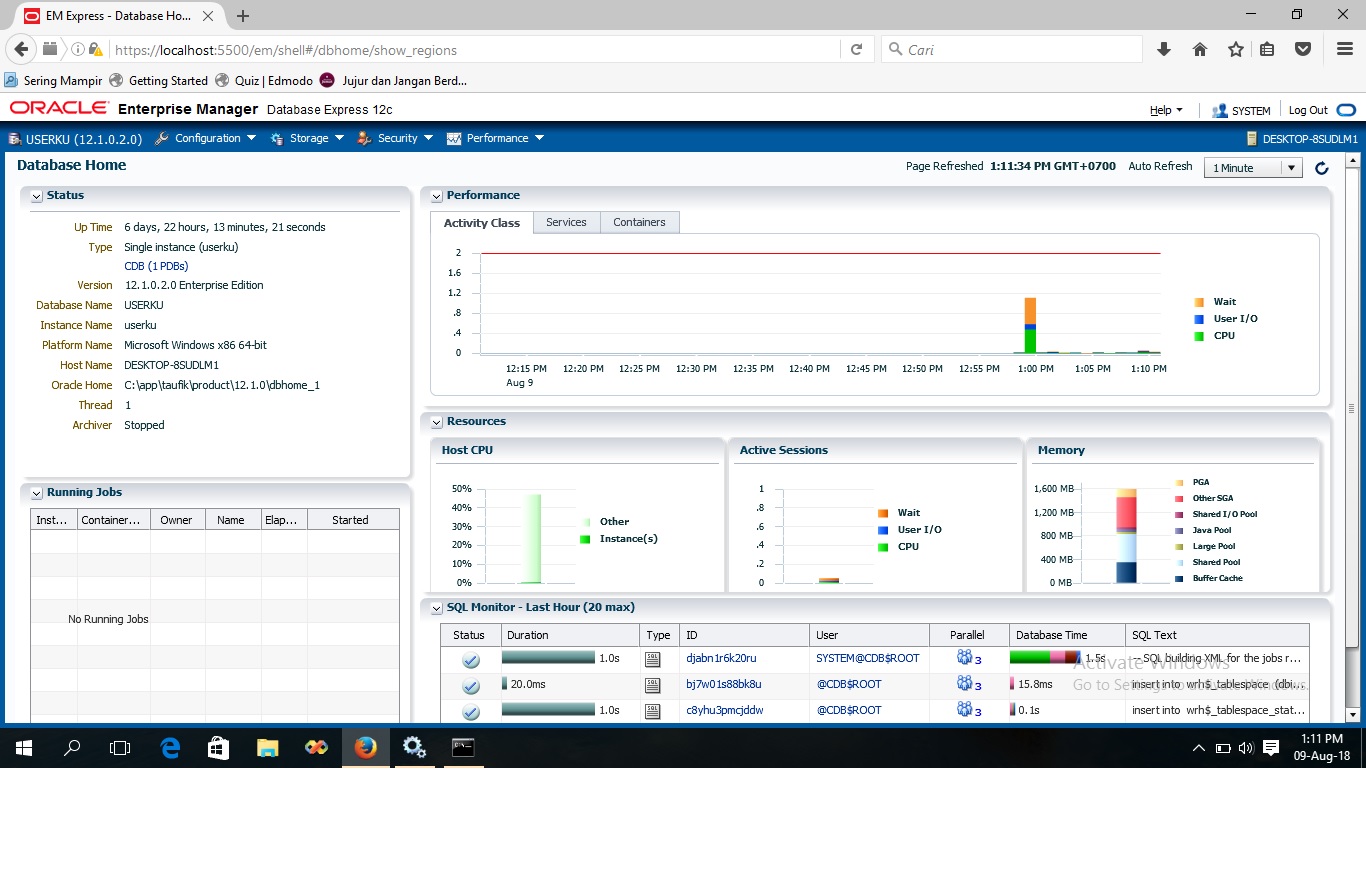 Tahapan Instalasi Database Oracle