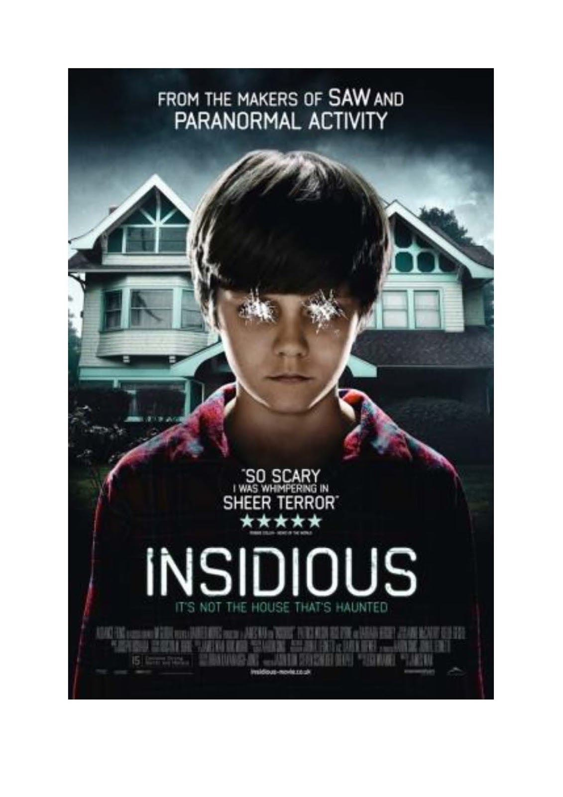 sidneyspoonera2media: insidious poster review