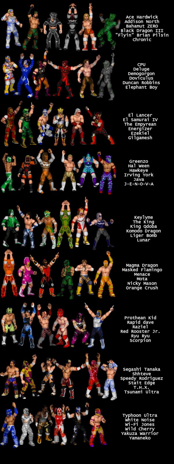 Fire Pro EDITs by Lord Worm: All Lord Worm EDIT Packs