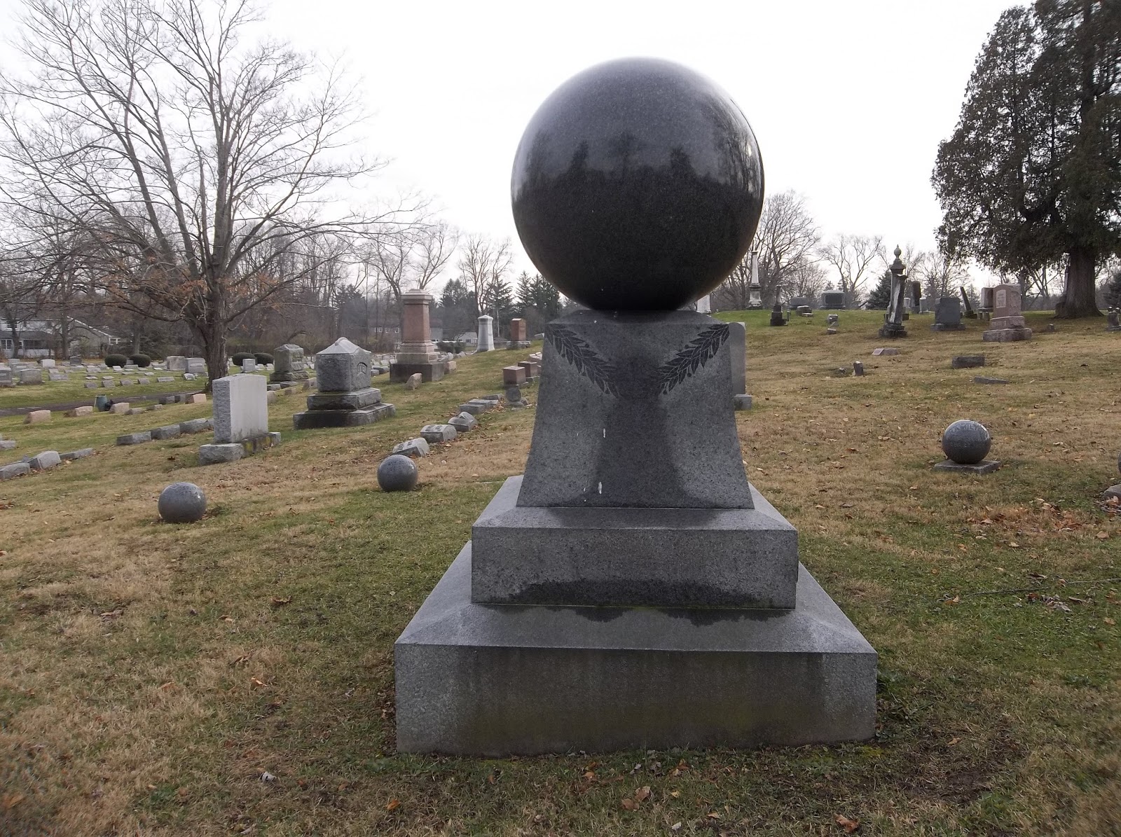 Travels of a Hobgoblin Taphophile: The Merchant Ball - Marion Cemetery