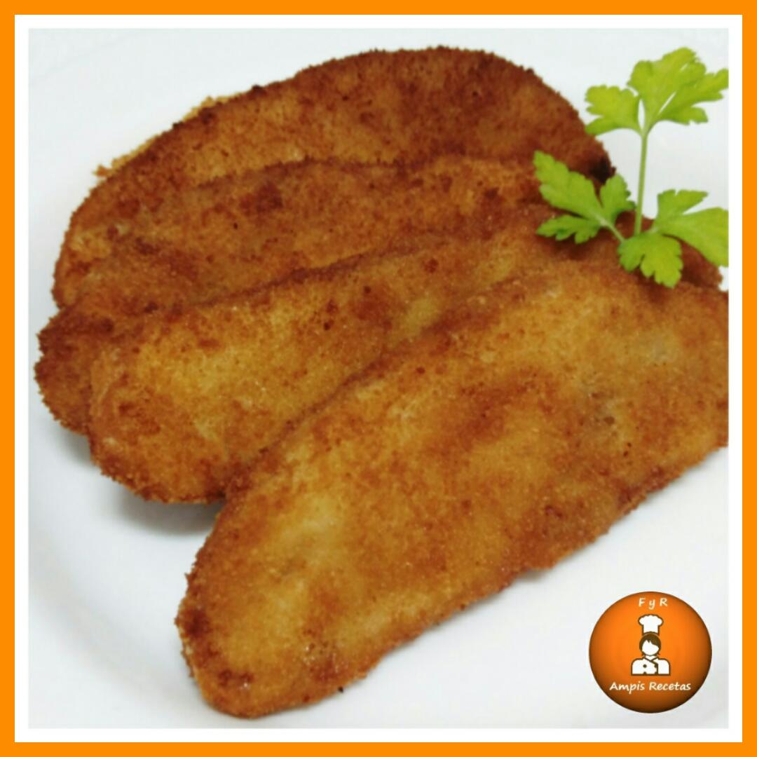 Escalopines de lomo de cerdo empanados ~ Fácil y Rico Ampis Recetas
