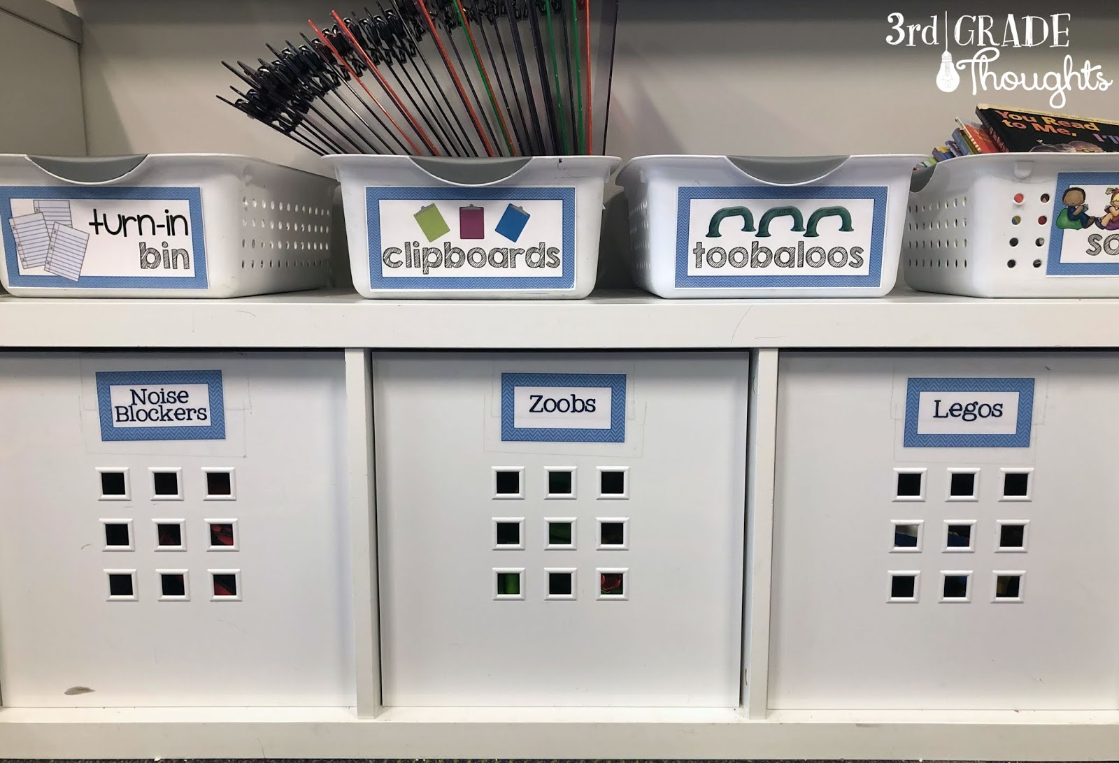 Classroom Organizing Challenge: March, Week 1: Visible Storage {Student ...