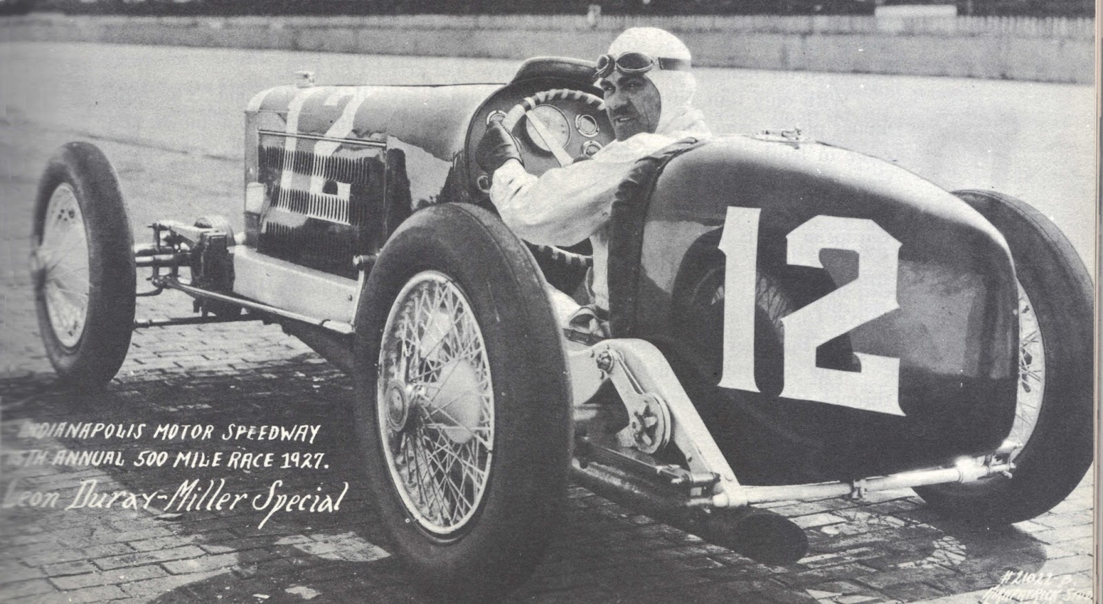 Progress is fine, but it's gone on for too long.: 1927 Miller race car