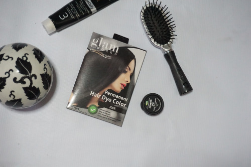 REVIEW: Glam Works Permanent Hair Dye Color Review - Teyjin