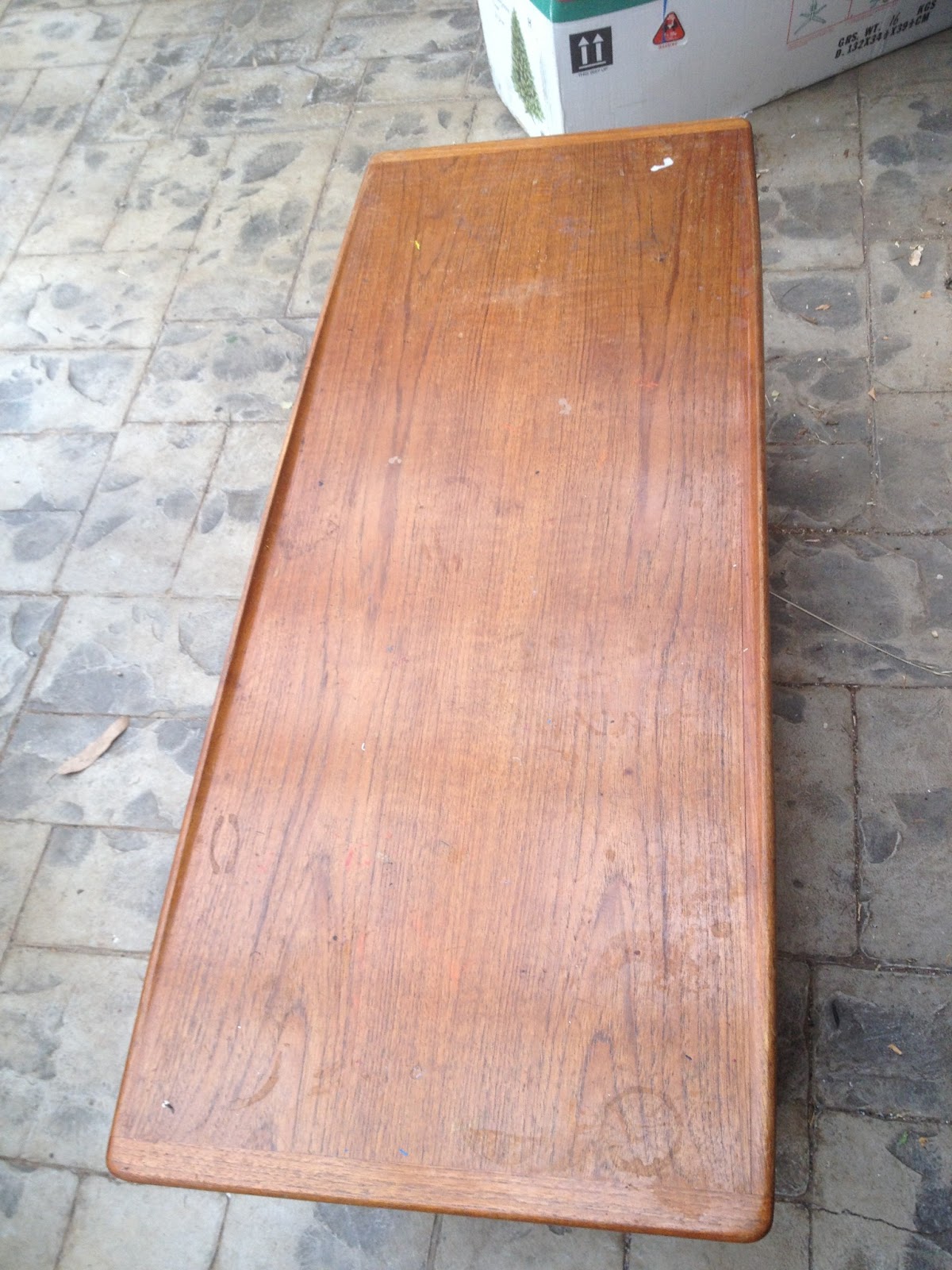 Mellywood's Mansion: Kids Toy Train Table - Upcycled Coffee Table