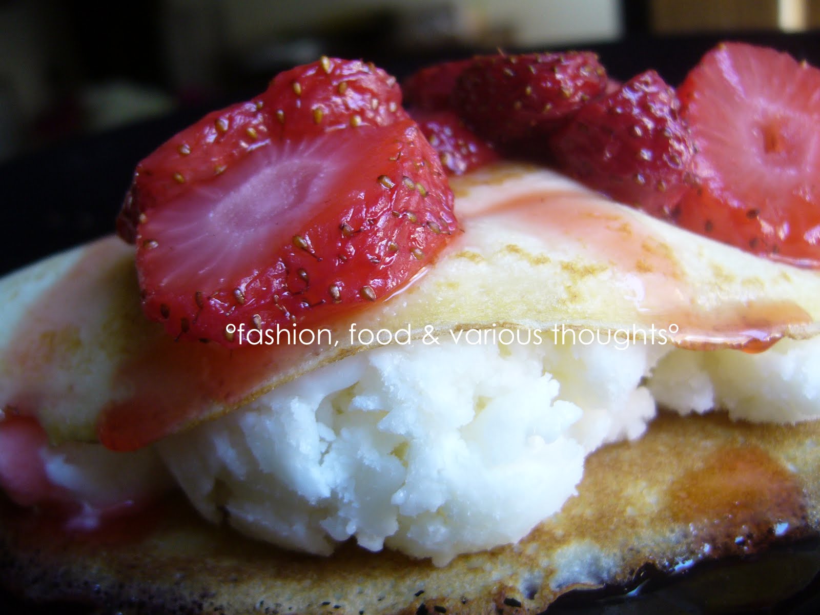 °fashion, food & various thoughts°: Crepes con gelato al limone in ...