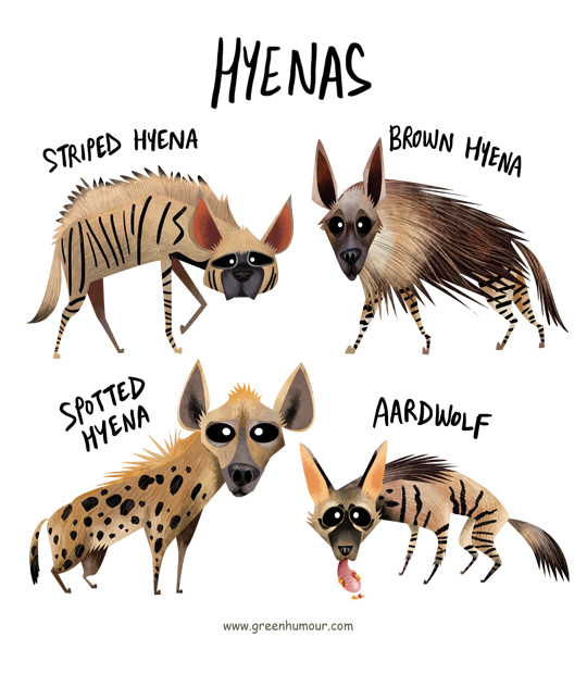 Green Humour: Know Your Hyenas
