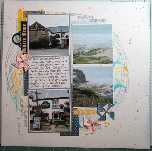 "Lasting Memories" Scrapbook Layout Challenges: JULY WINNERS!!