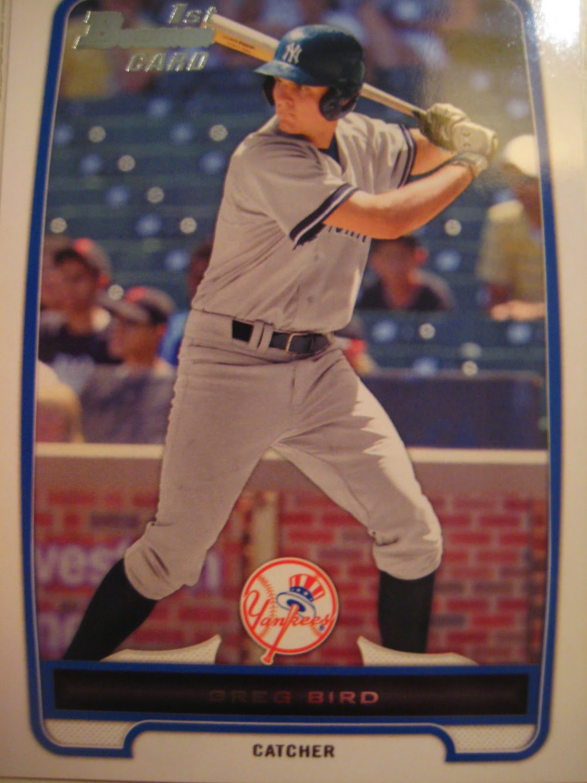 Baseball Cards Come to Life!: Player Profile: Greg Bird