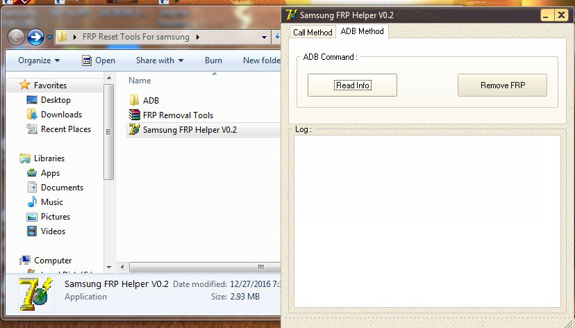 FRP SOLUTION: Samsung FRP Helper v0.2 FRP Removal Tools 2017 Free Download