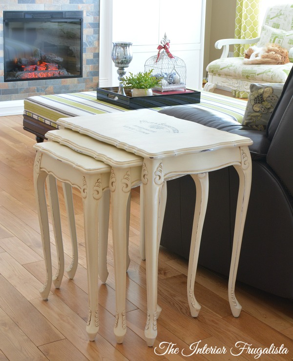 The Nesting Tables Got A Makeover Again - Interior Frugalista
