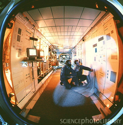 Space Station Freedom interior resources