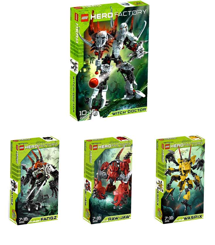 ToyDorks.com - Fresh Toy Store Official News: New LEGO Hero Factory ...