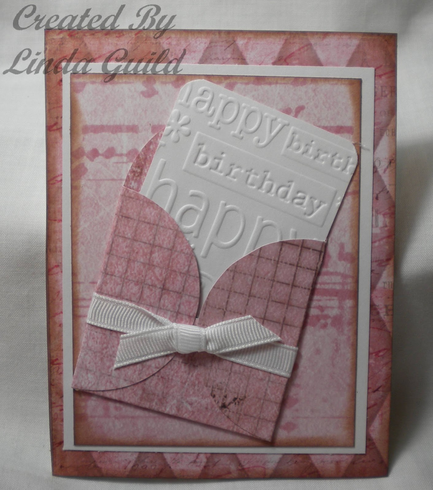 Nothin' Fancy: Pink Envelope Card