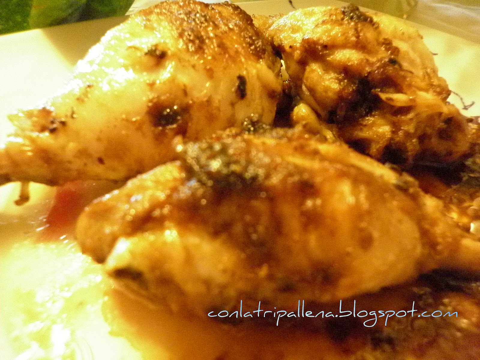 Pollo "guisao"