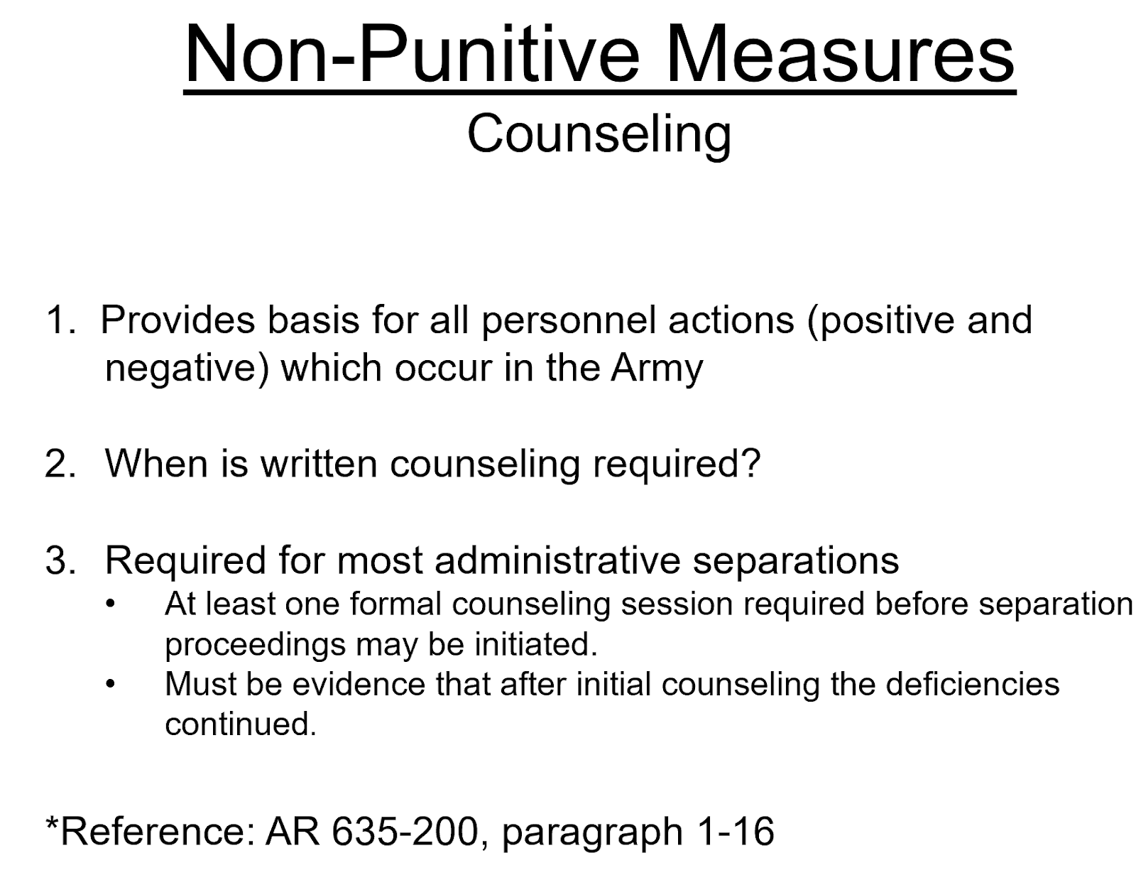 Basic Military Justice For Military Leaders (UCMJ): UCMJ