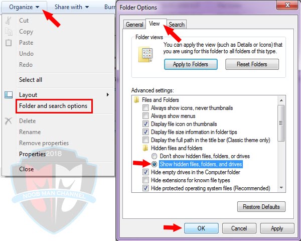 Cara Memunculkan Folder ProgramData di Local Disk C - MM Blog Official