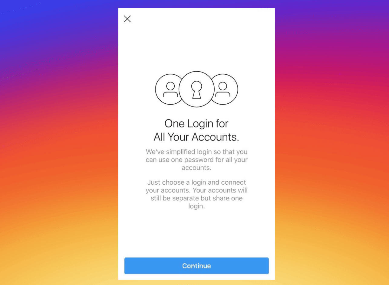 Instagram is Finally Introducing a "One Login for All Your Accounts ...