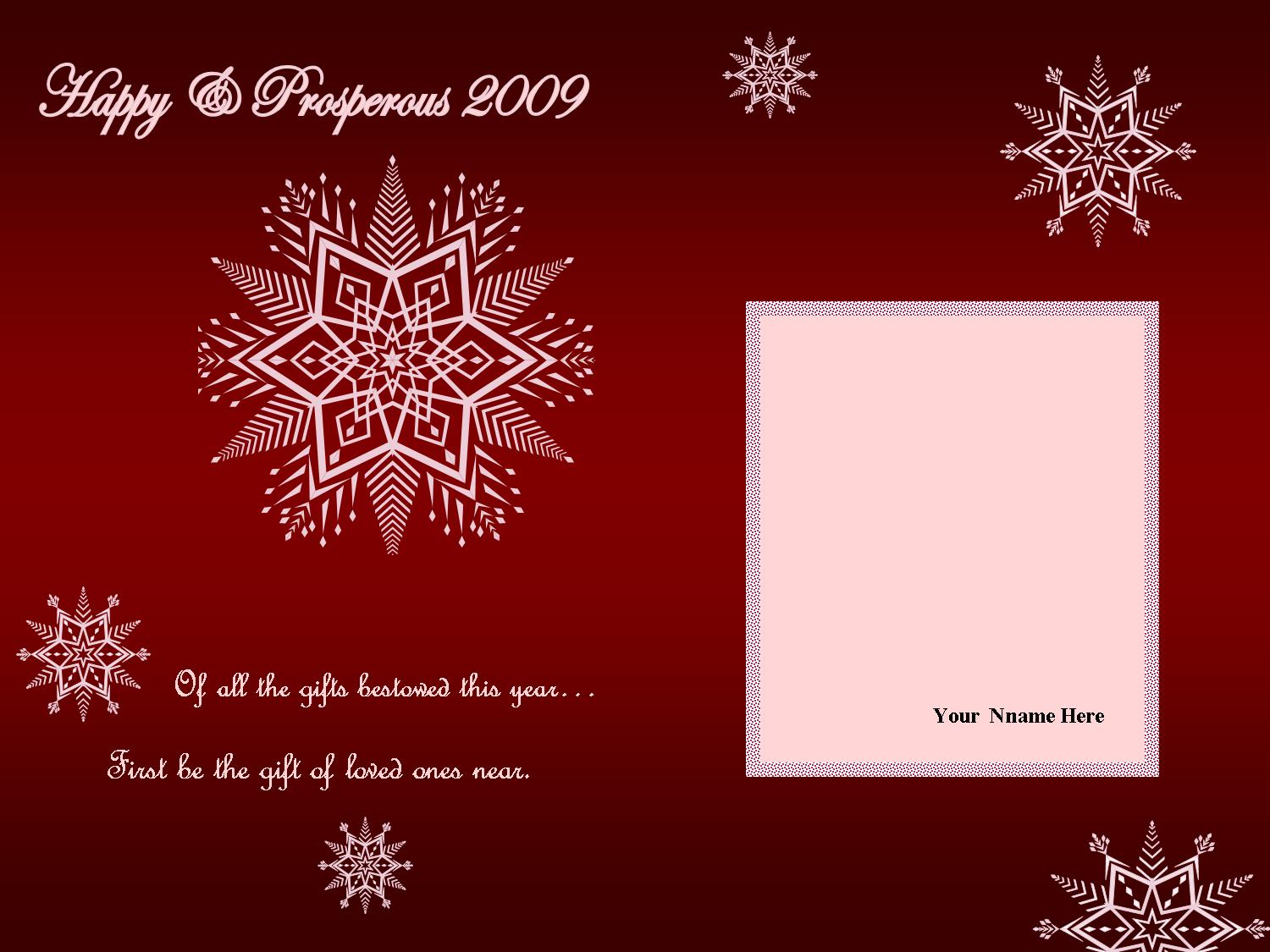 Custom Calendars & Greeting Cards: Custom New Year Cards