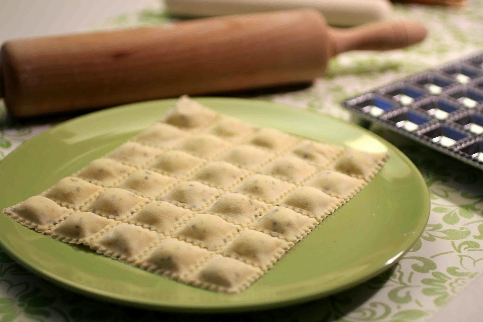 Camille en chocolat: Ravioles maison