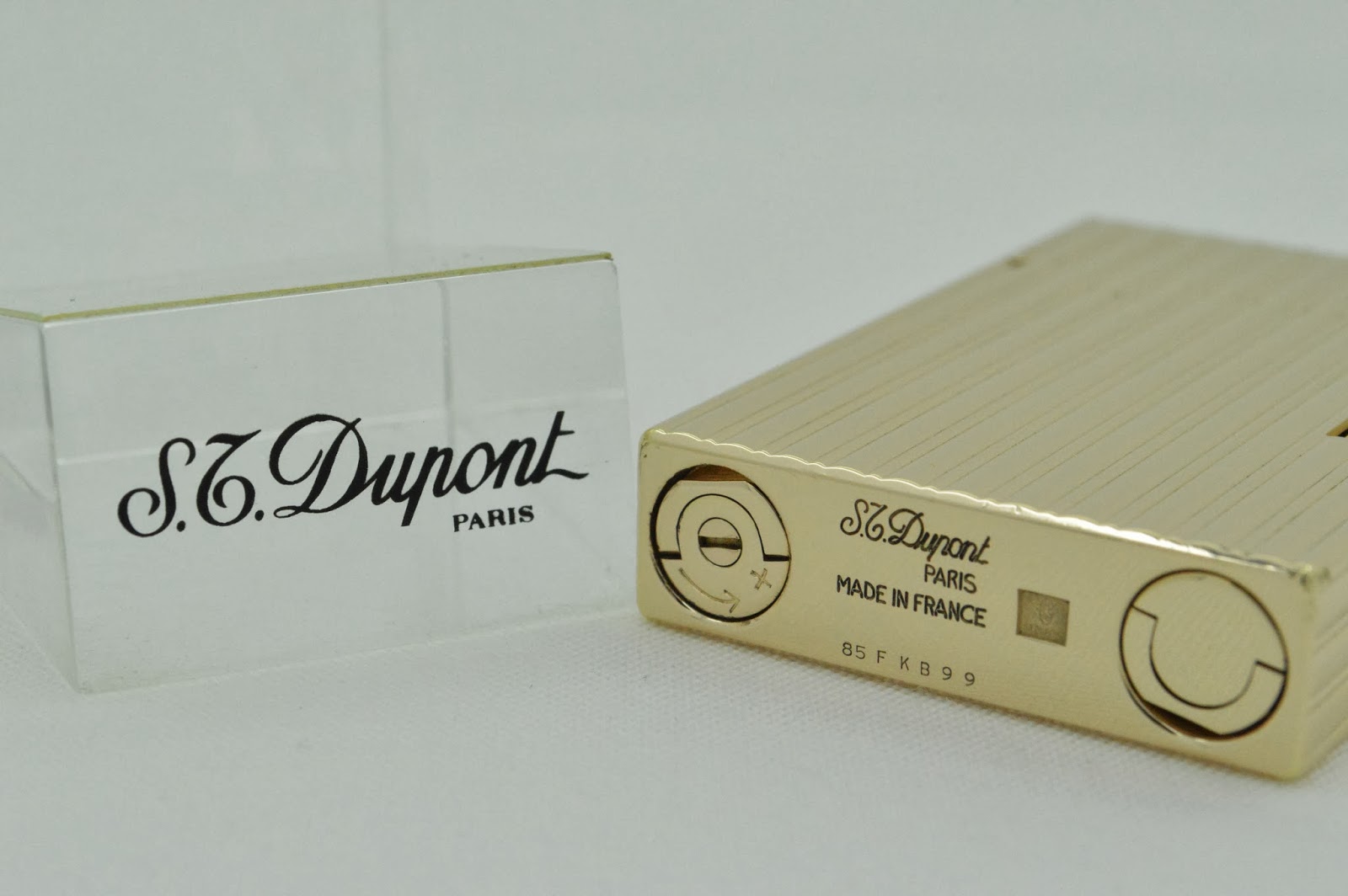 ziq S.T. DUPONT collections: ORIGINAL S.T.DUPONT GATSBY GOLD WITH NICE ...