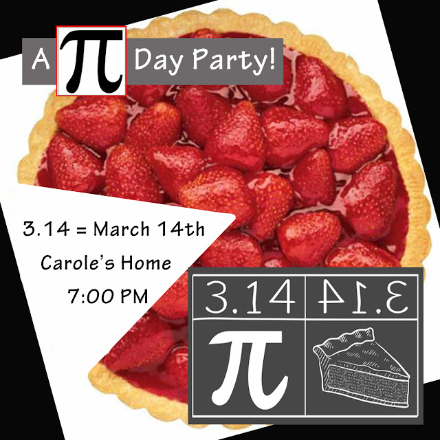 Invite and Delight: 3.14 = Pi Day!