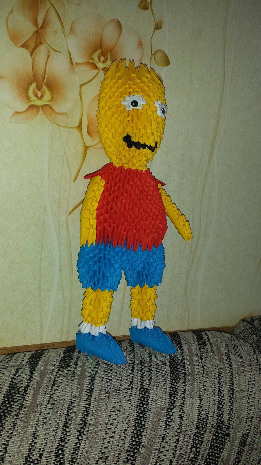 Origami Magic: Ay caramba! - Bart Simpson