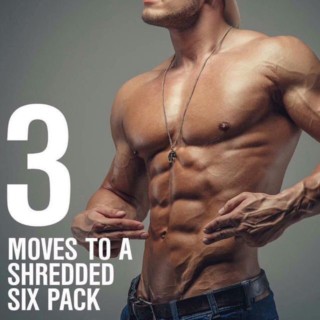 3 MOVES TO A SHREDDED SIX PACK - SHOULDER WORKOUTS