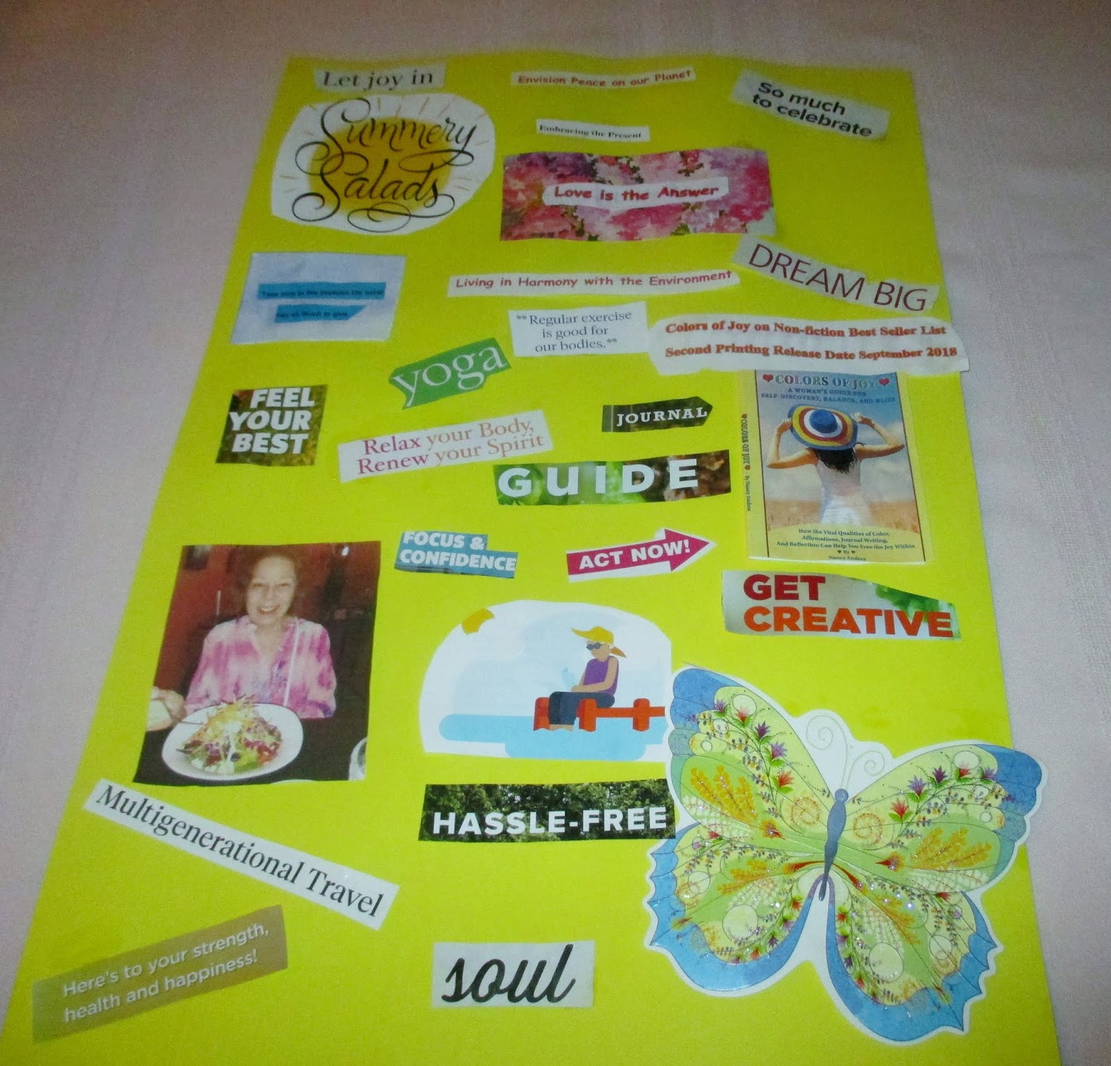 Colors 4 Health: How to Create an Inspiring Vision Board