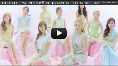Soshi95: Girls’ Generation’s New MV (Japanese)