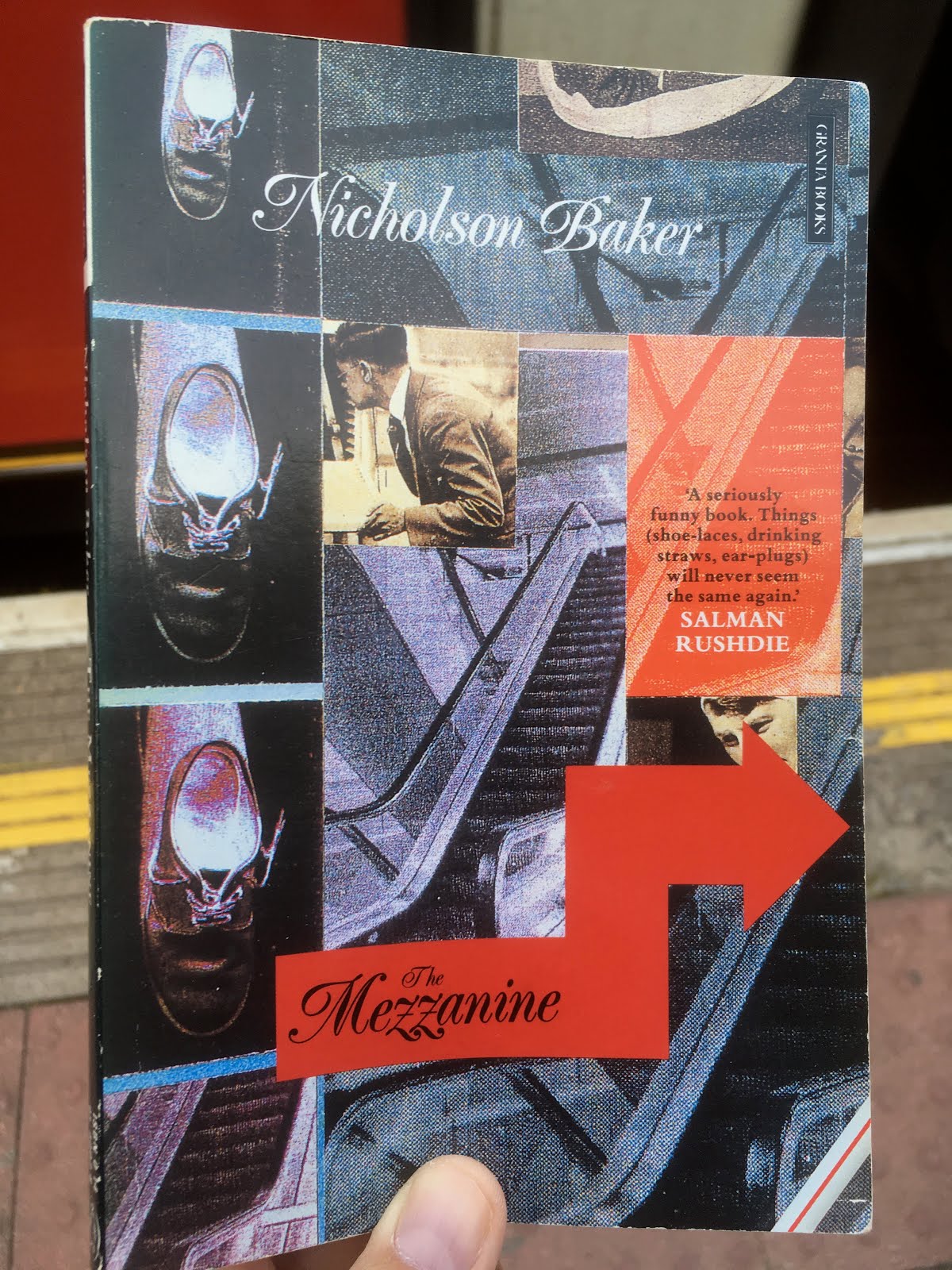 London Reader: 26/03/19: Nicholson Baker – The Mezzanine (1988)
