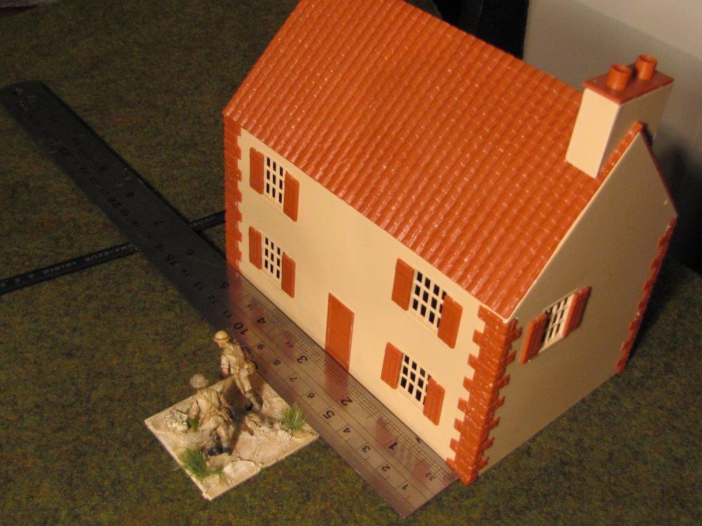 Craig's Wargaming Blog: 28mm Perry 8th Army & Armourfast Farmhouse