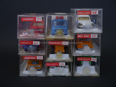 Toys from the Past: #893 MAJORETTE - SEVERAL BOXED MODELS (1972 to 1977)