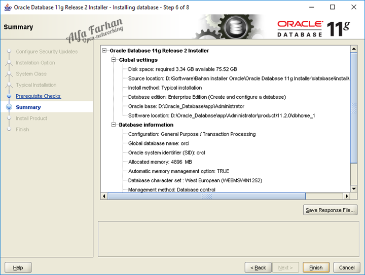 Install Oracle Database 11g Di Windows 10 ~ Open Networking