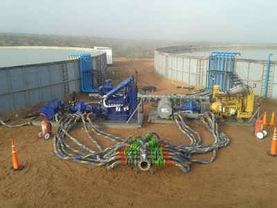 Argentina: El camino de millones de litros de agua a los pozos de fracking