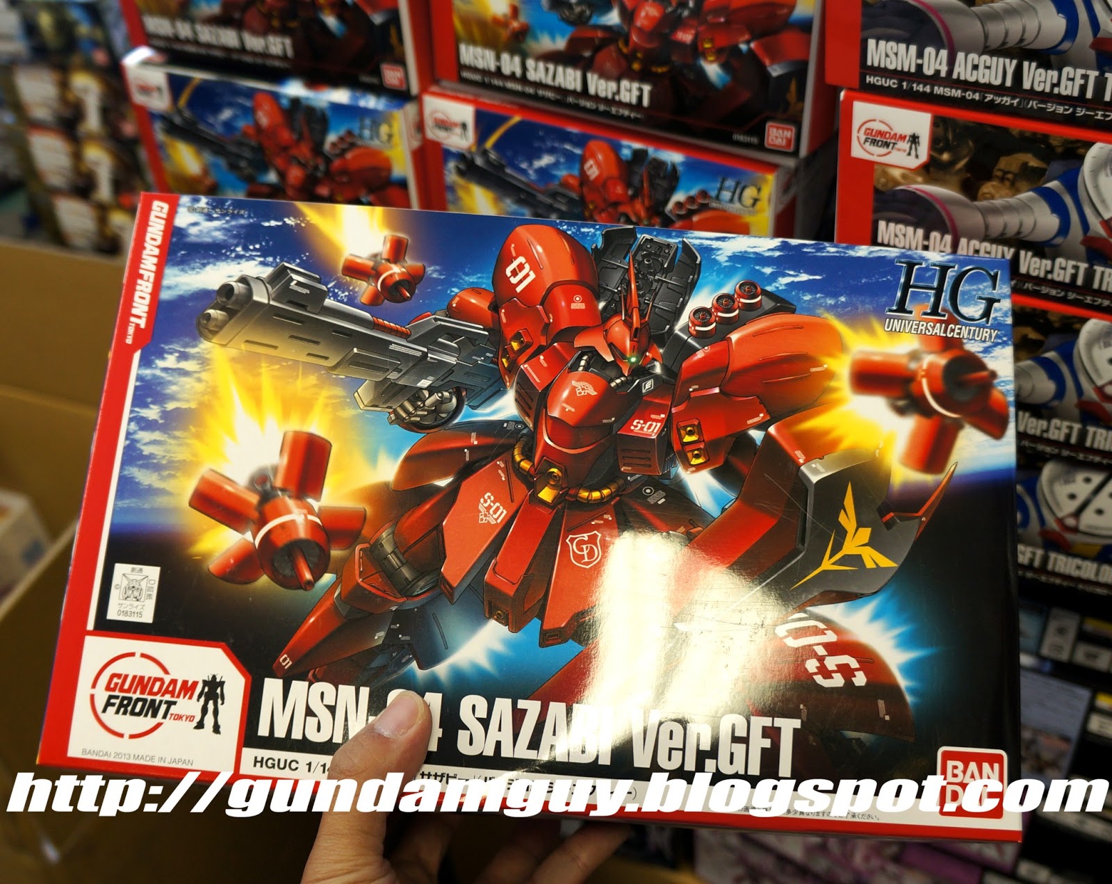 GUNDAM GUY: GG INFINITE: HGUC 1/144 Sazabi Ver. GFT - NEWLY ARRIVED