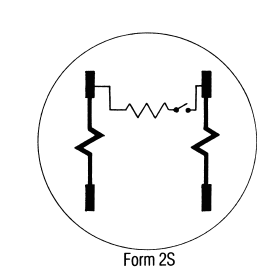 FORM (FM) 2S METERING TYPE INTERNAL CONNECTION AND DIAGRAMS ~ KW HR ...