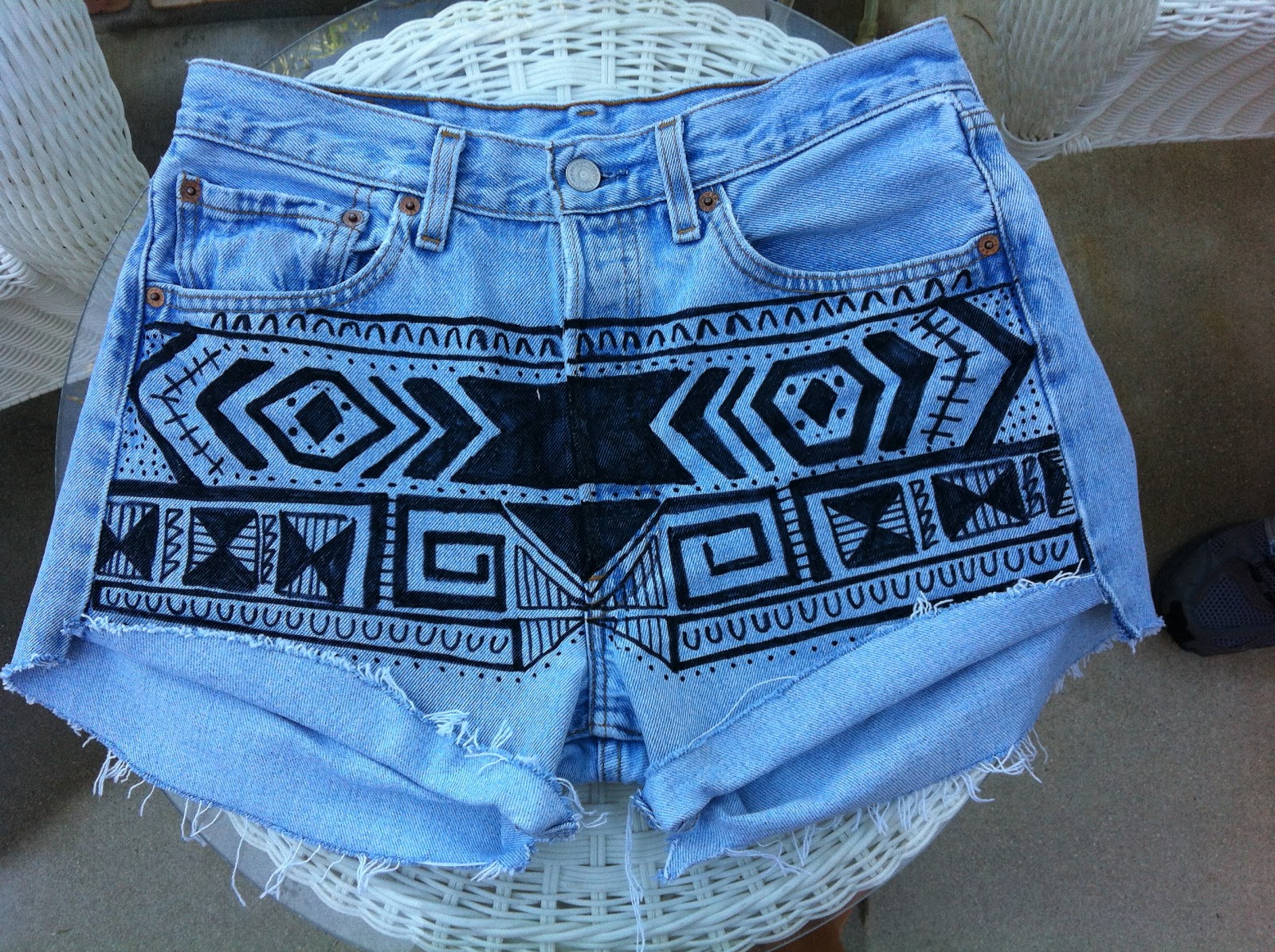 DIY Tribal Cutoffs – Allie Woerner