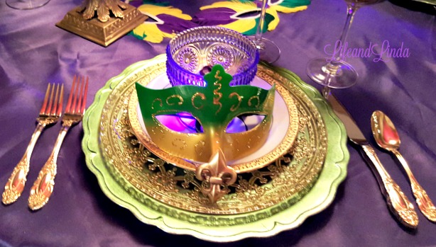 Carnival Party Time Tablescape | Life and Linda