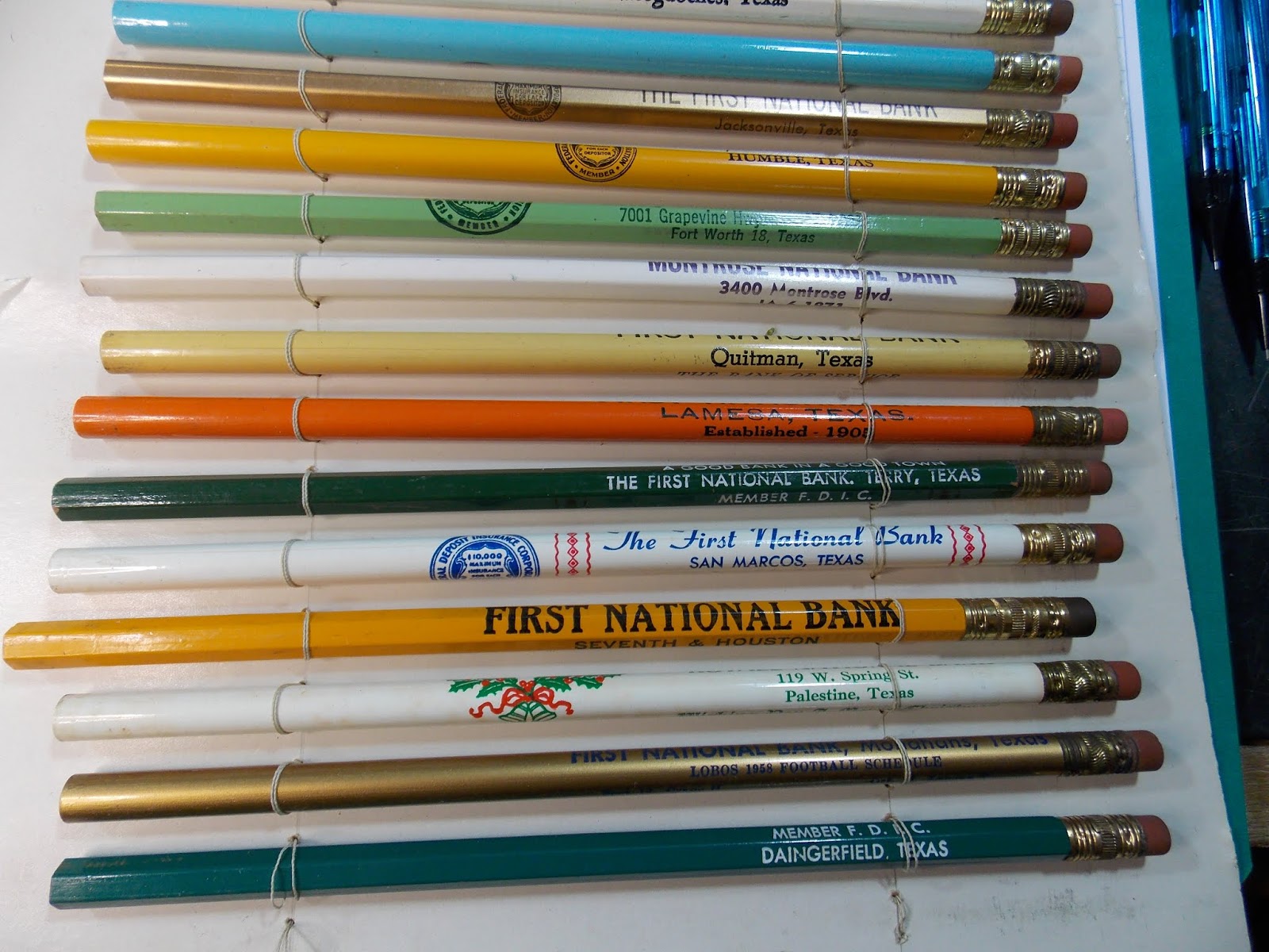 My Supply Room: Texas Pencils