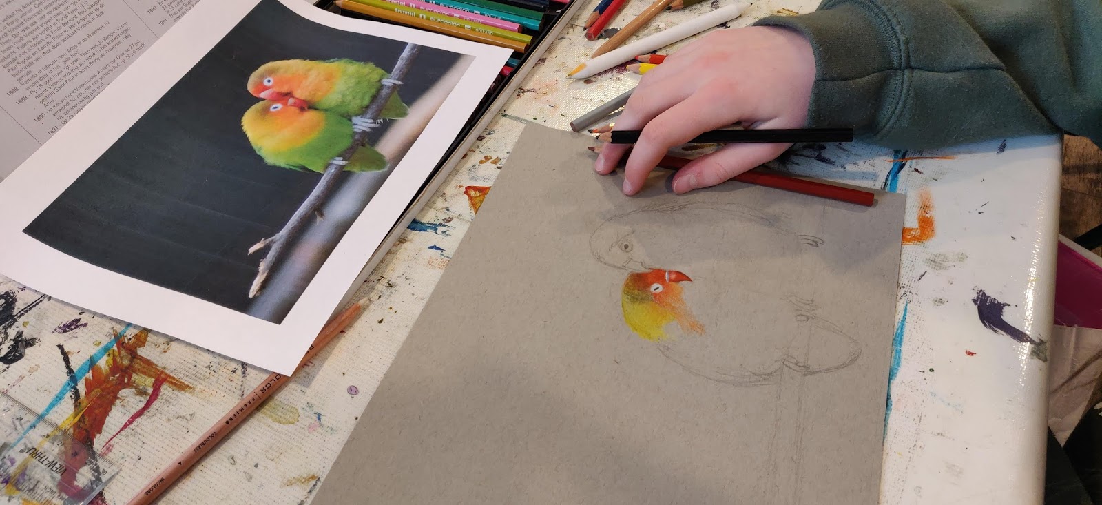 Riverwood Studio: Intermediate Art Student Gallery