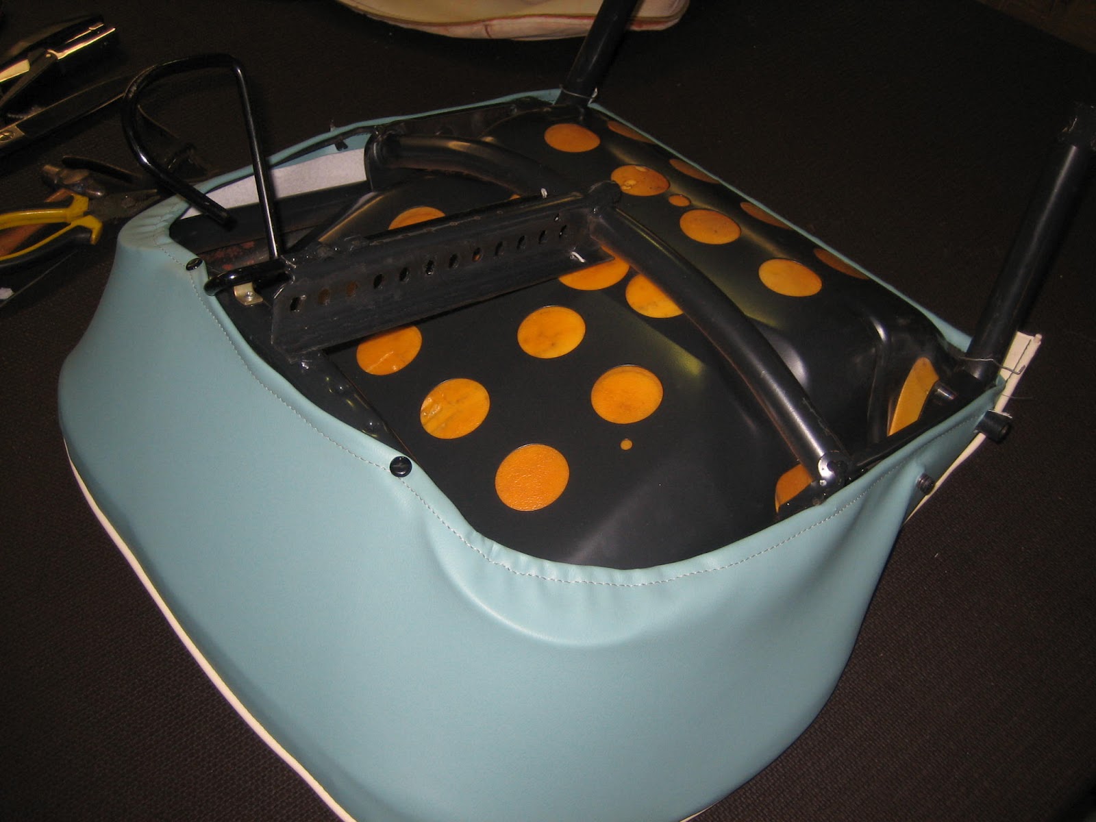 Colin Rouse Auto Trim : VW Beetle In For Re Trim.....