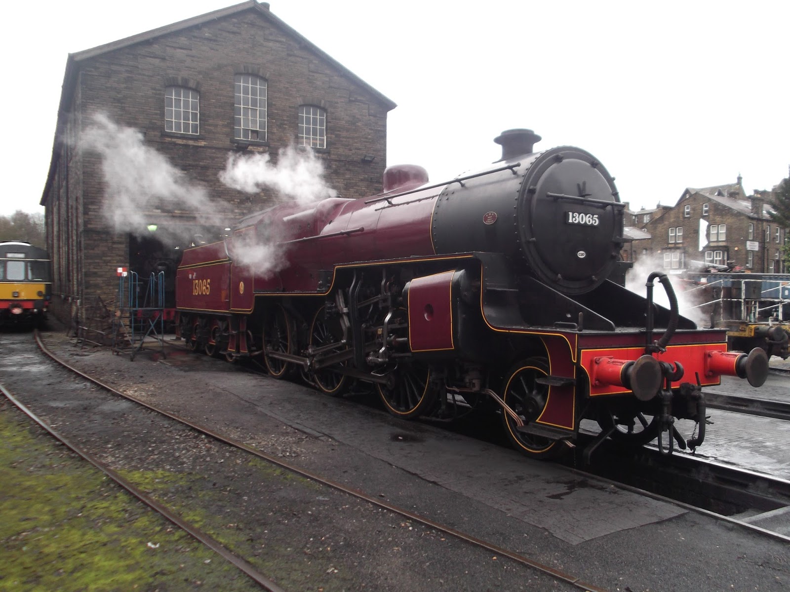 Steam Memories: LMS Crab steam tested yesterday