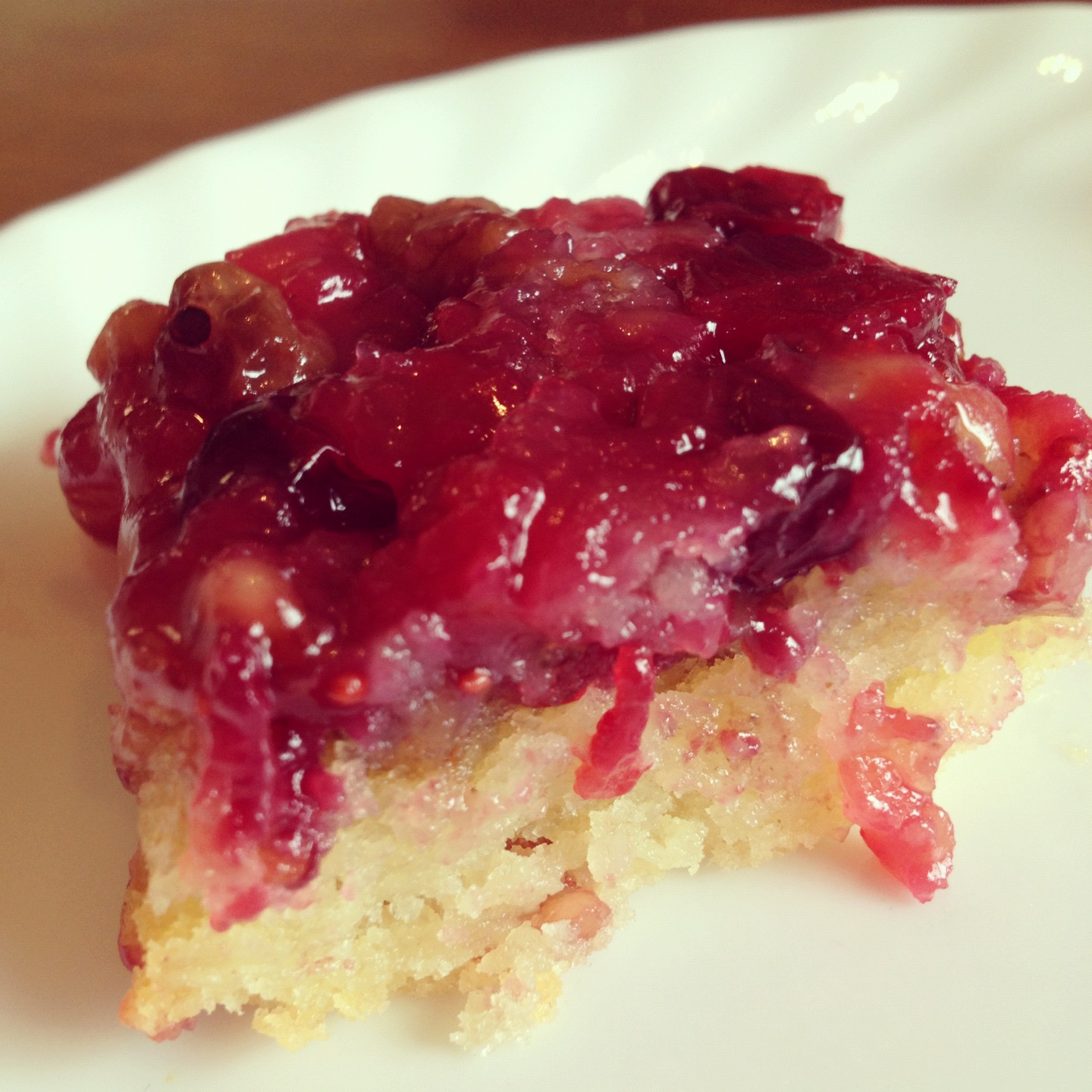 cranberry duff | Adventures of Cecelia Bedelia