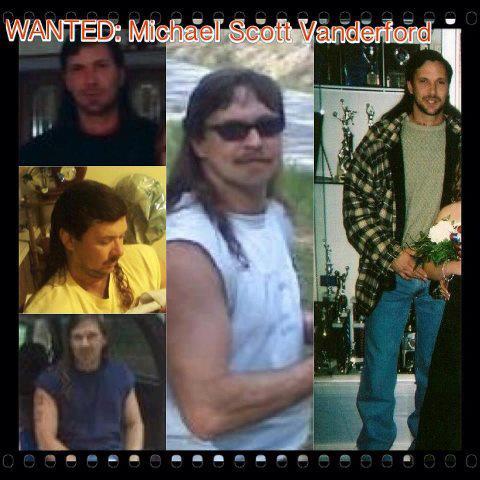 Michael Scott Vanderford Wanted