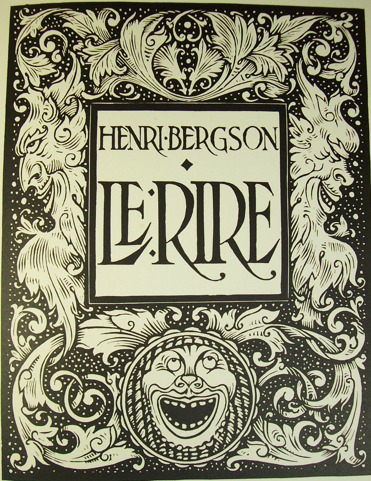 Librairie ancienne et autres trésors...: Henri Bergson : Le rire ...