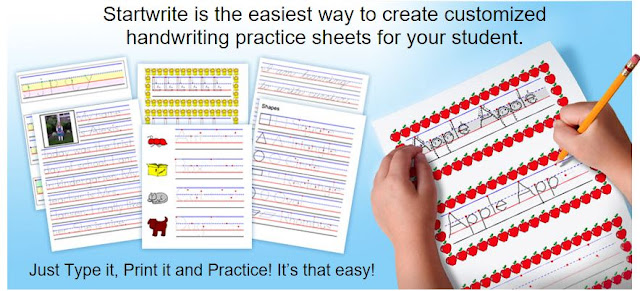 STARTWRITE HANDWRITING PRACTICE GIVEAWAY | Views and More