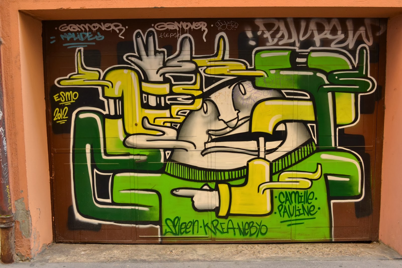 À la découverte de Lyon : Street Art lyonnais, THTF, Birdy Kids, Kesa ...