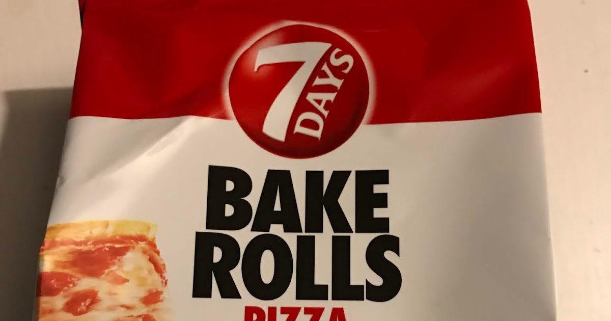 A Review A Day: Today's Review: 7 Days Bake Rolls Pizza