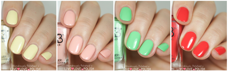 Wondrously Polished: Live Love Polish - Various Color Club Shades ...